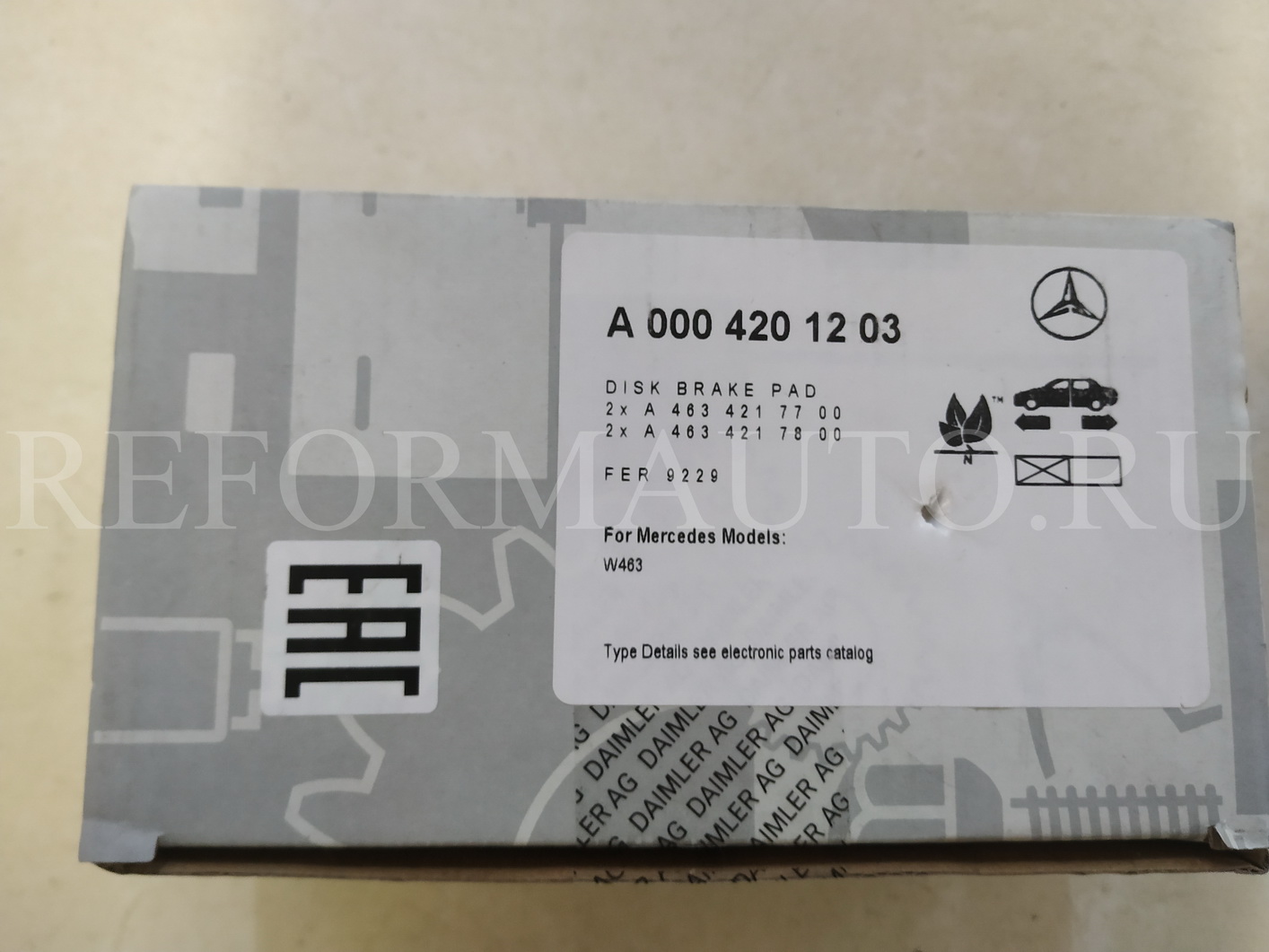 Mercedes-Benz - Smart A0004201203
