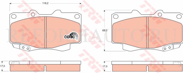 PA1886 купить запчасть по низкой цене